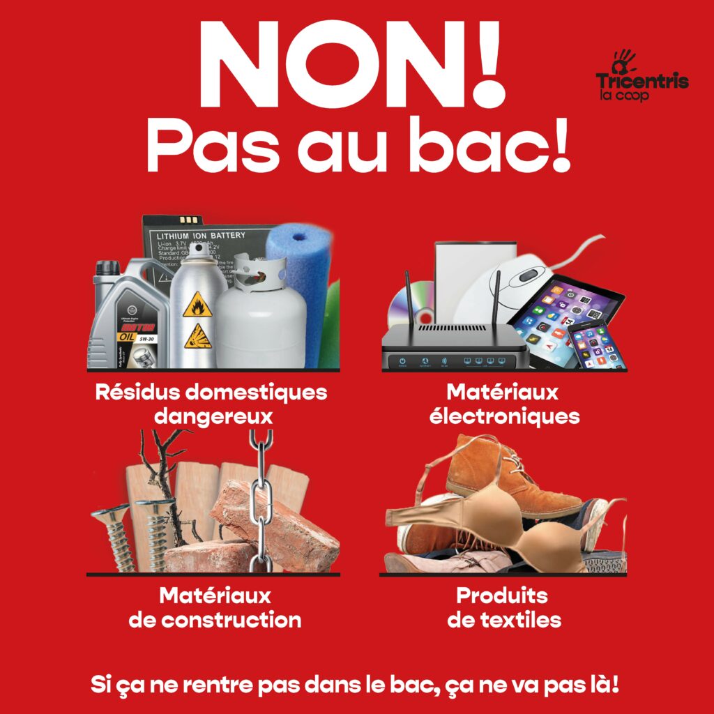 Étapes de tri | Tricentris